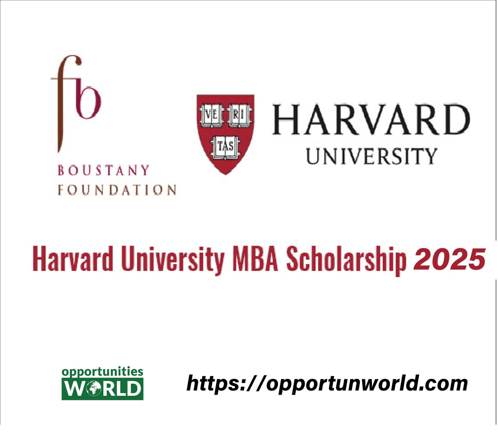 Harvard University MBA Scholarship 2025 – Opportunities World